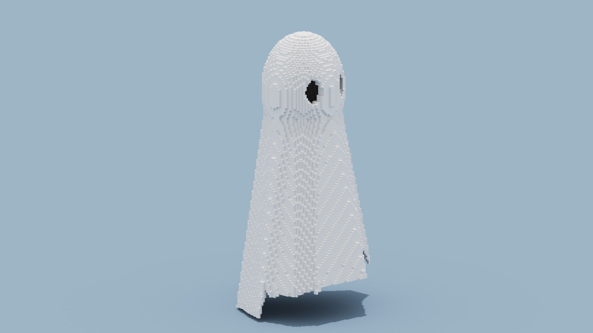 Voxel Ghost Model - TurboSquid 2146010
