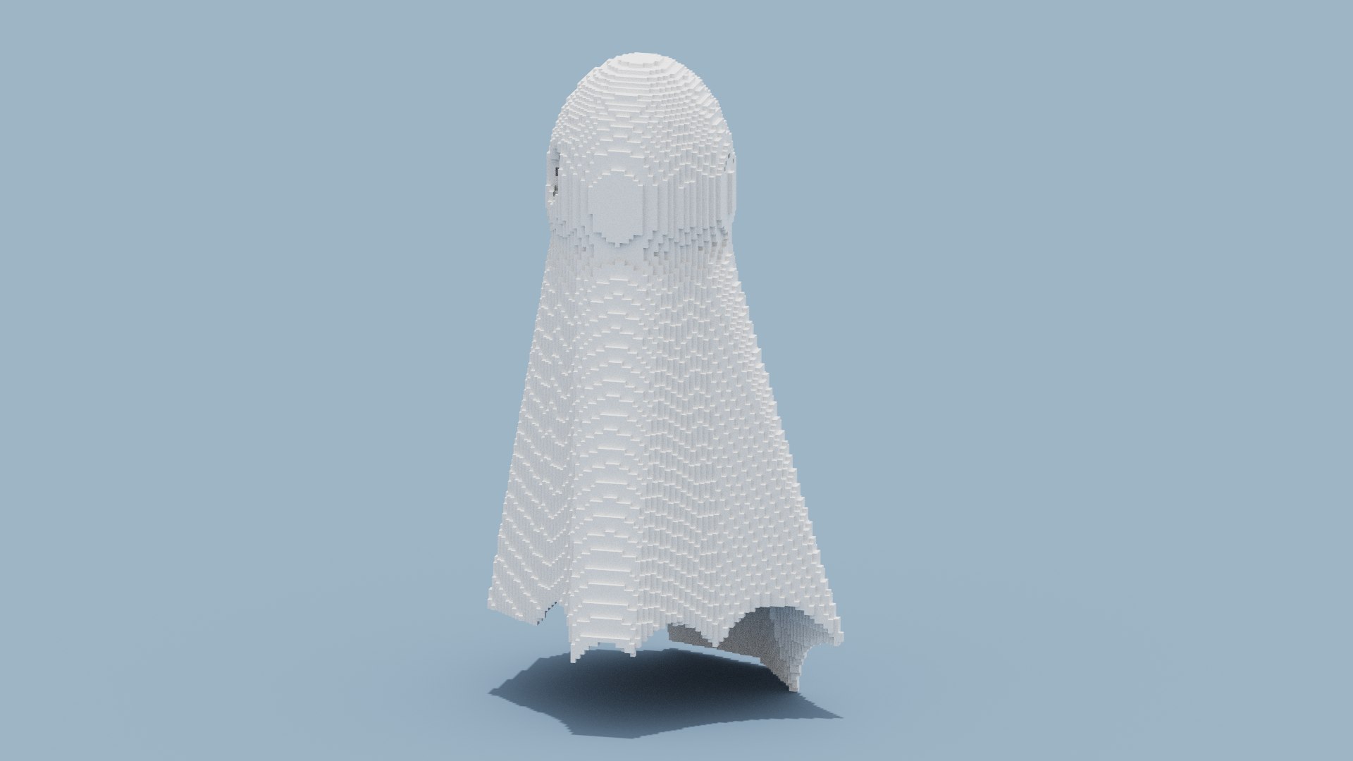 Voxel Ghost Model - TurboSquid 2146010