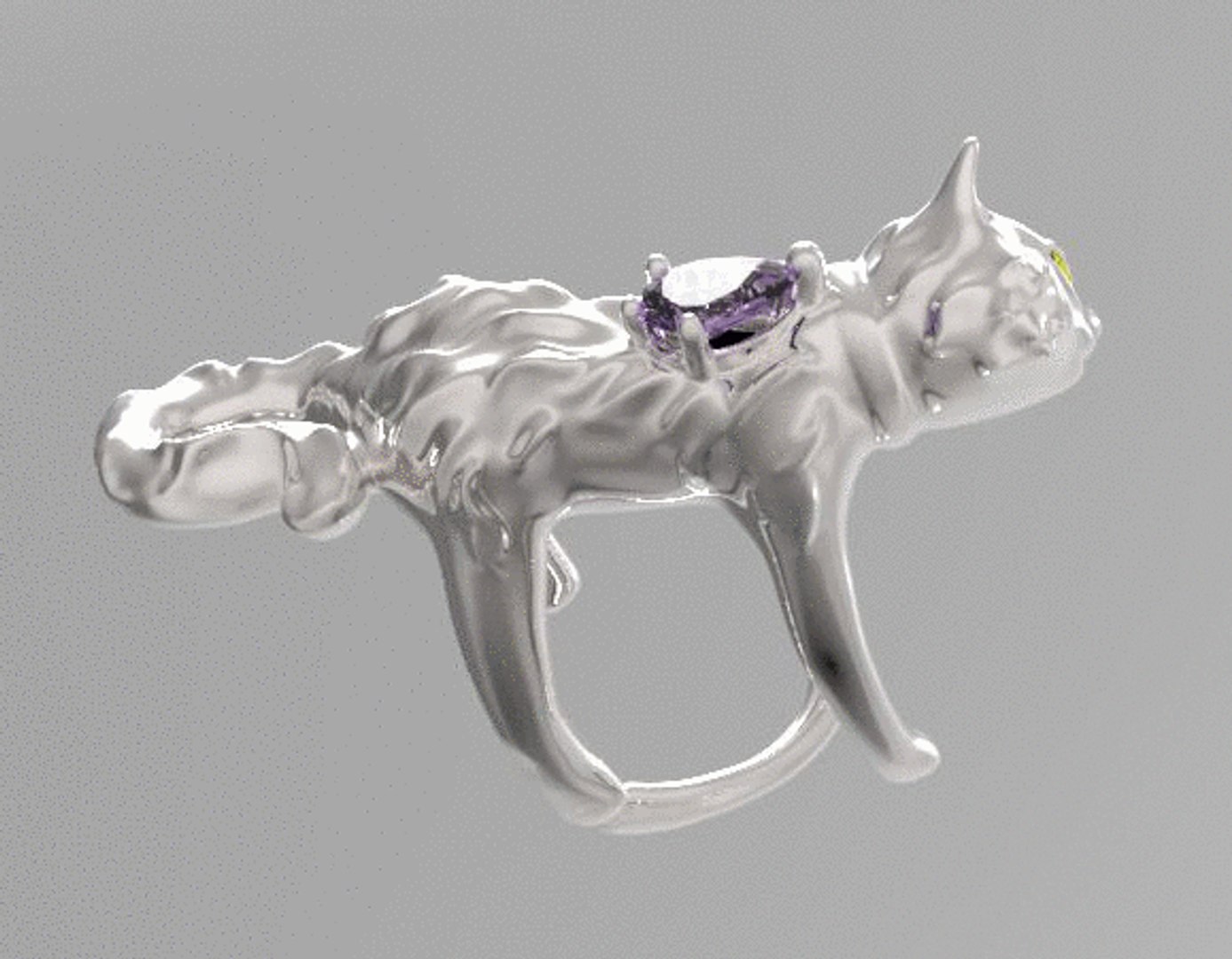 3d ring cat