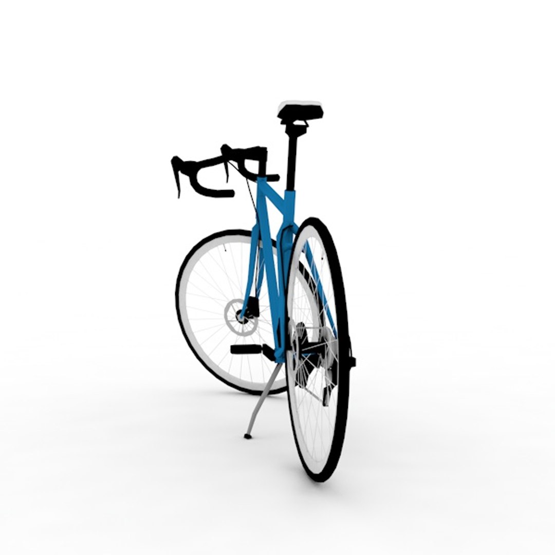 3dsmax Bicycle Polygons