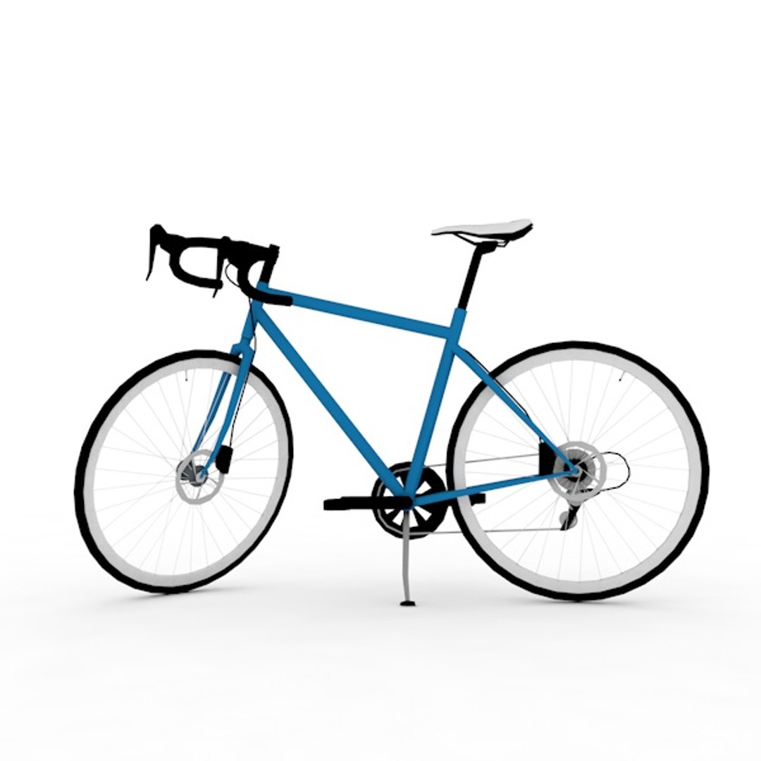 3dsmax Bicycle Polygons