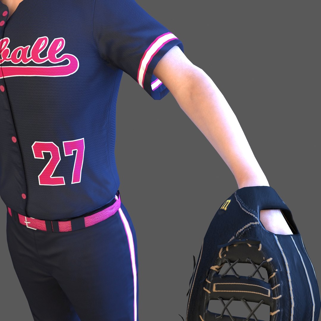 3D Softball Ball Model - TurboSquid 1470922