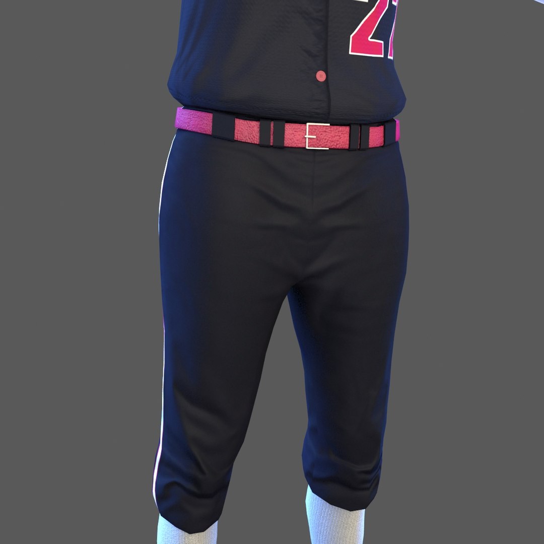 3D Softball Ball Model - TurboSquid 1470922