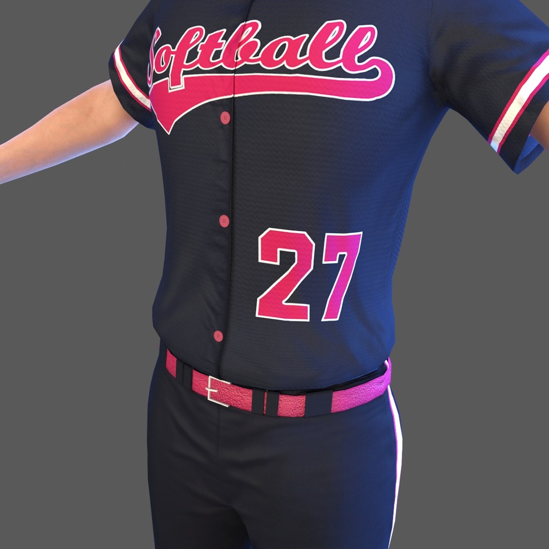 3D Softball Ball Model - TurboSquid 1470922