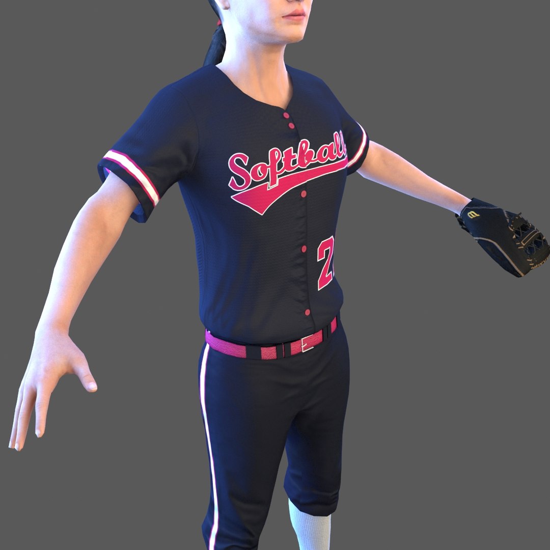 3D Softball Ball Model - TurboSquid 1470922