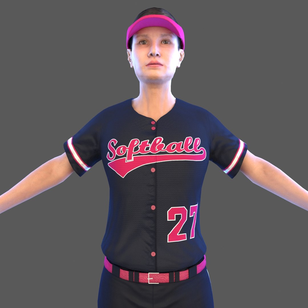 3D Softball Ball Model - TurboSquid 1470922