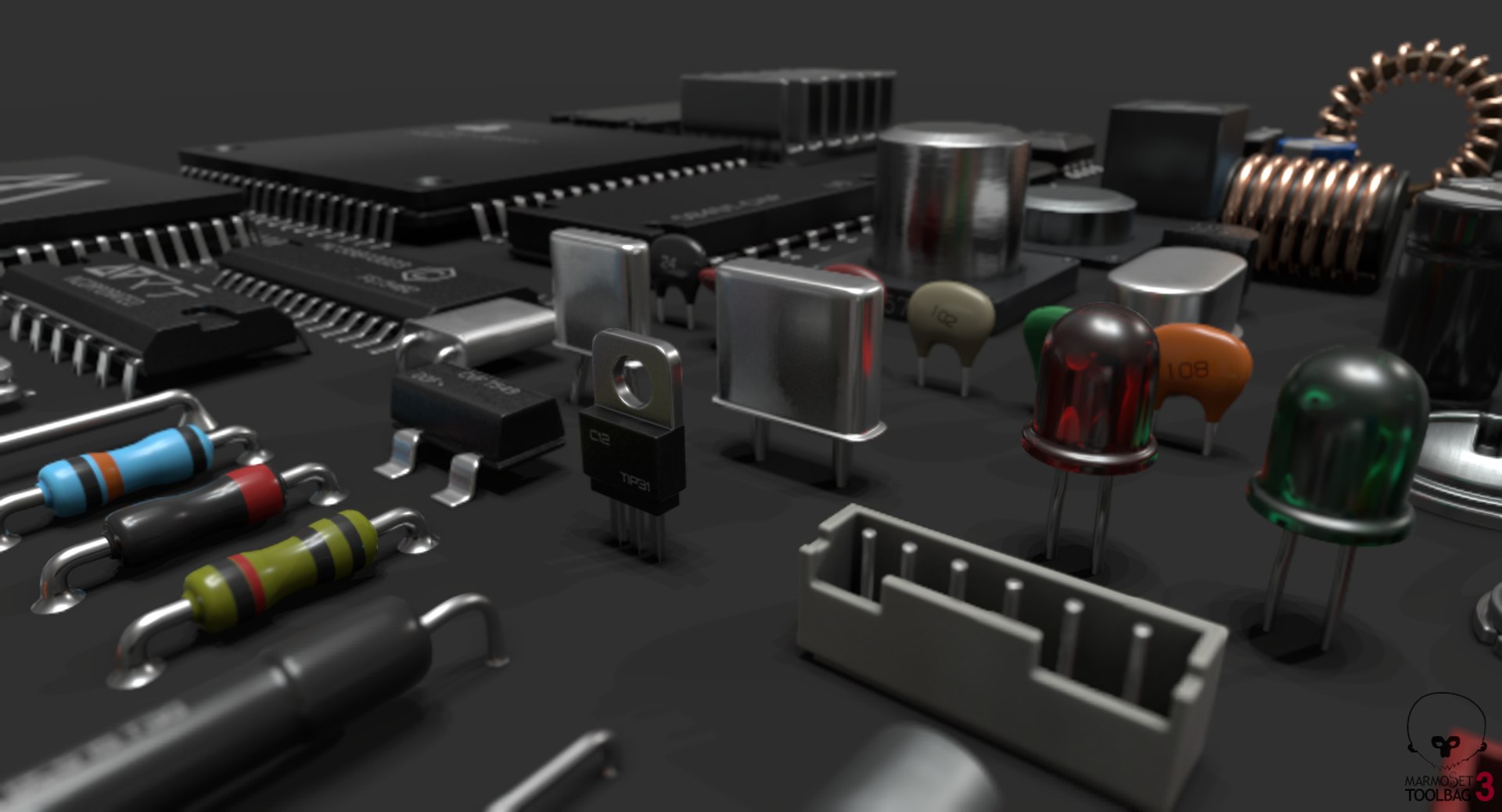 3D model generic circuit details kit - TurboSquid 1425866