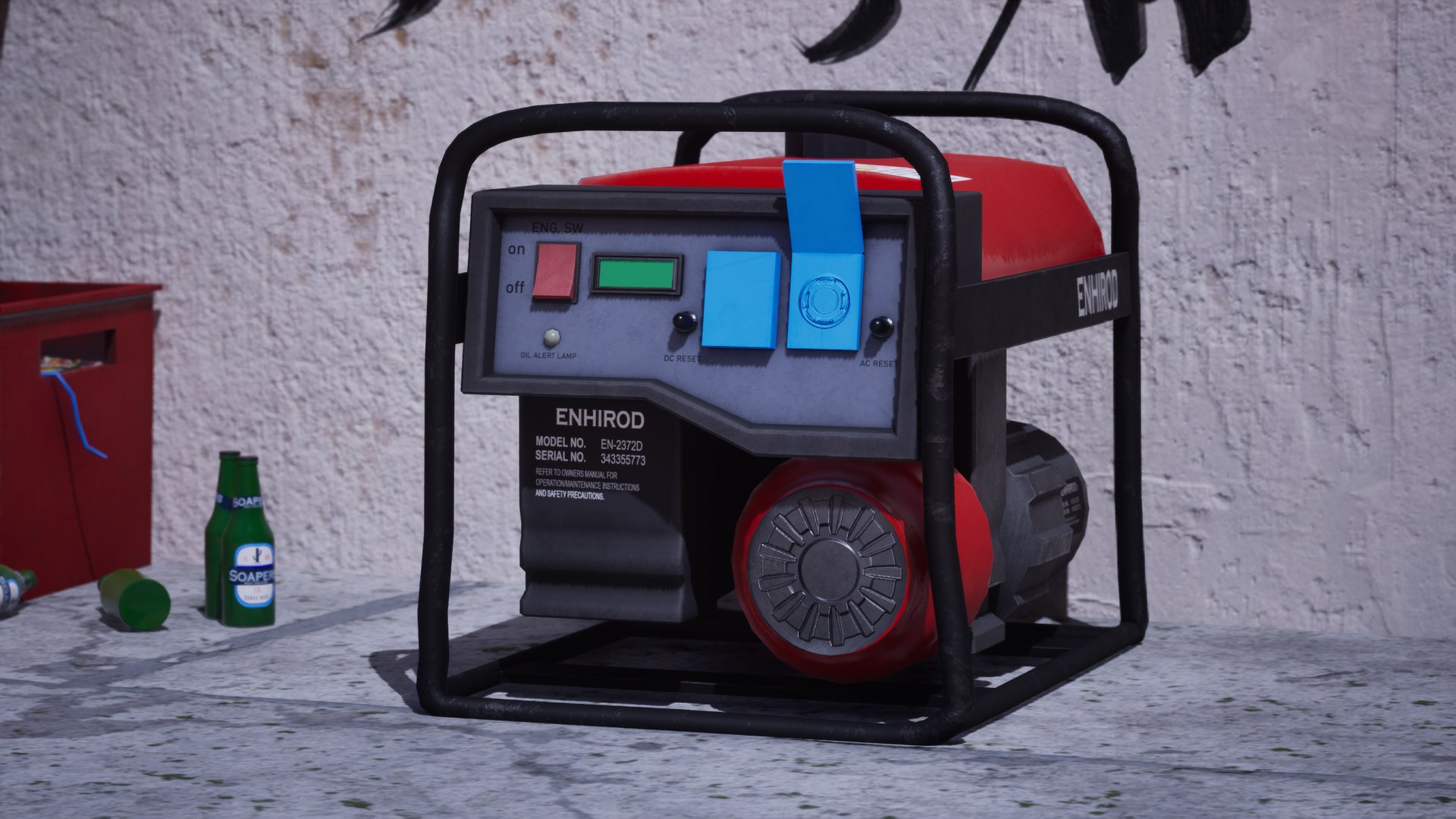 3D Power Generator - TurboSquid 2299553