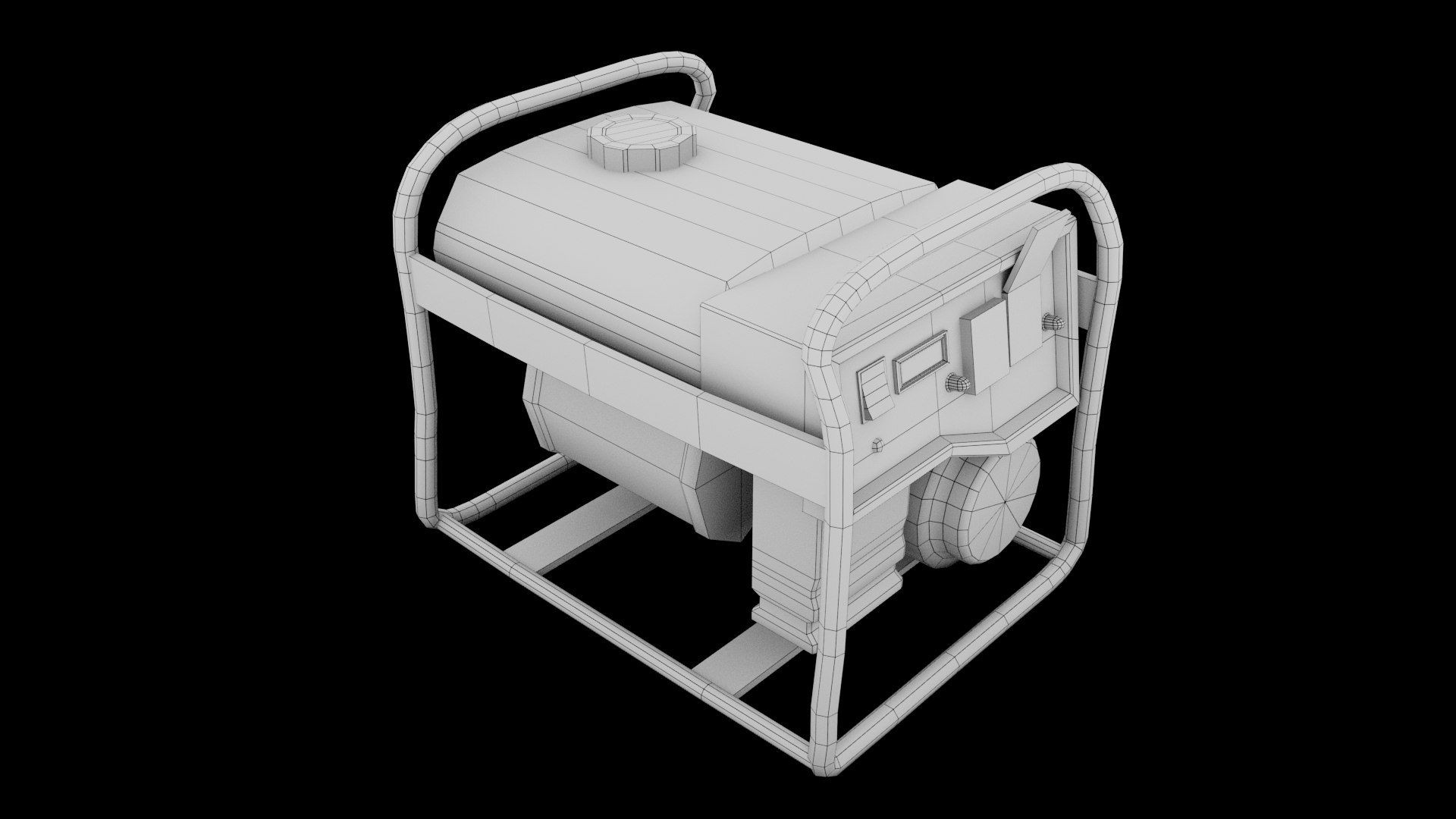 3D Power Generator - TurboSquid 2299553