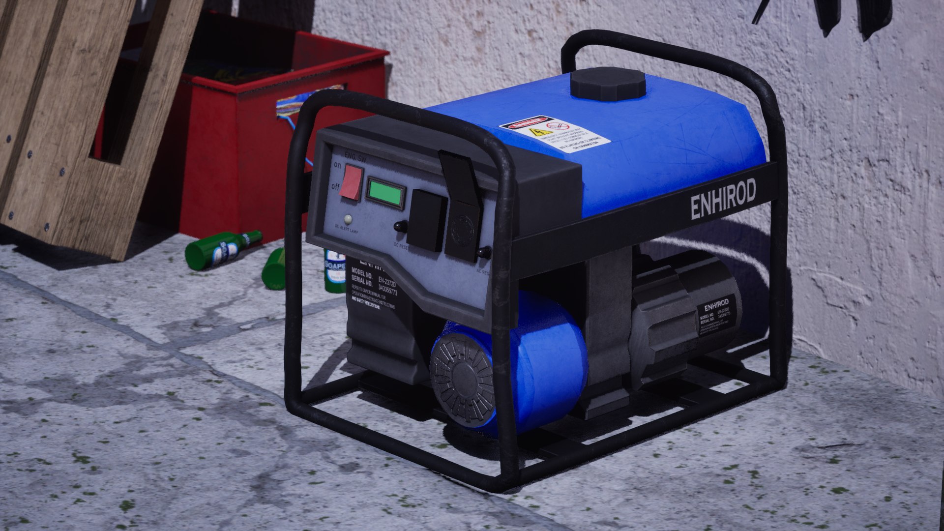 3D Power Generator - TurboSquid 2299553