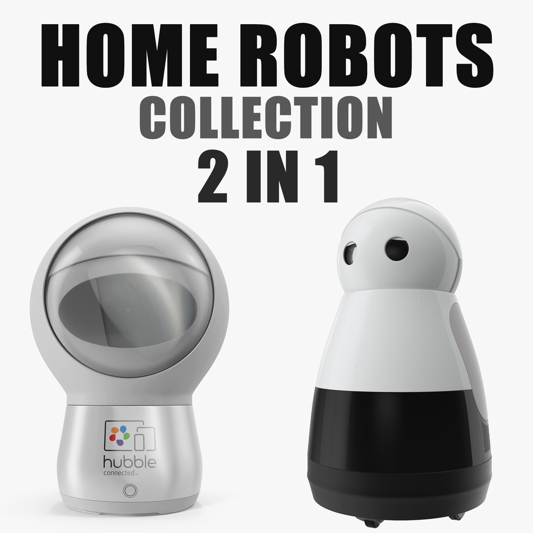 Home Robots 3D Model - TurboSquid 1236484