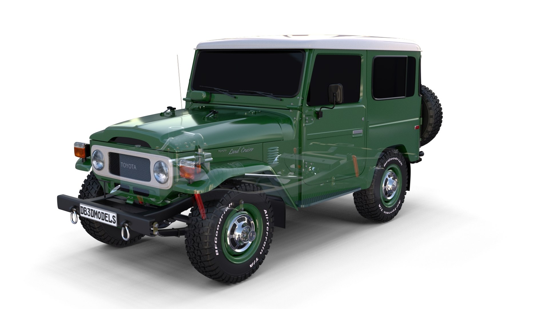 3D toyota land cruiser chassis - TurboSquid 1588887