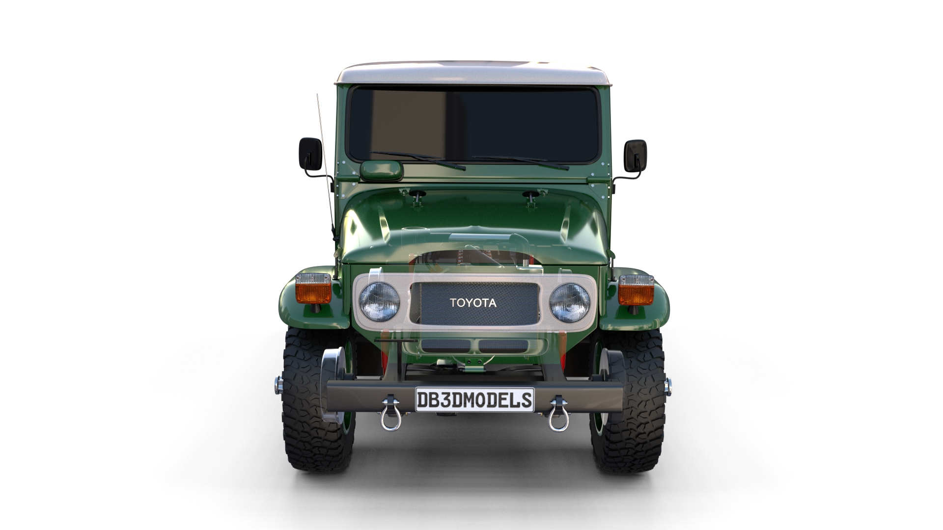 3D toyota land cruiser chassis - TurboSquid 1588887