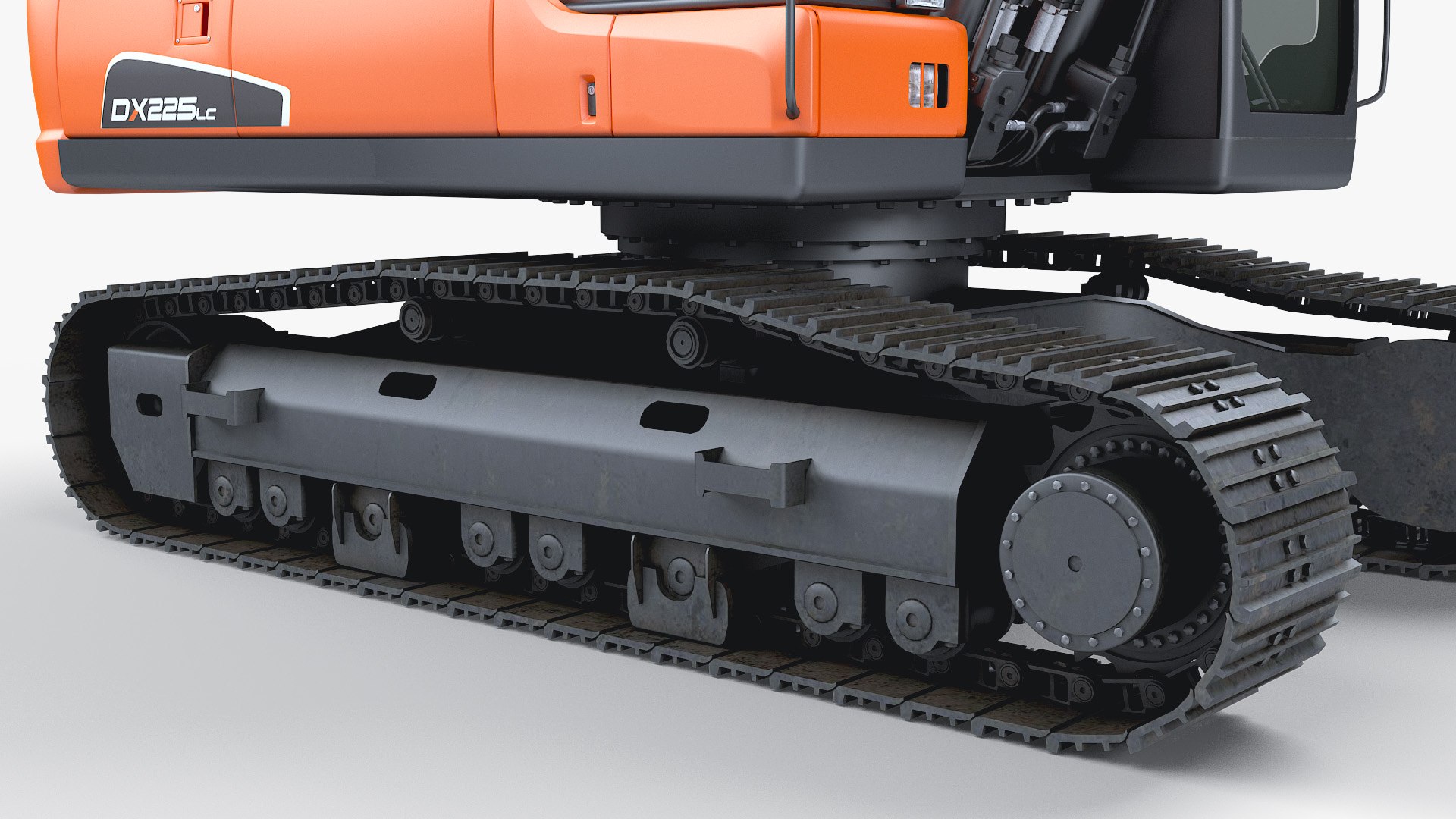 3D Excavator Doosan DX225 LC5 Model - TurboSquid 1796465