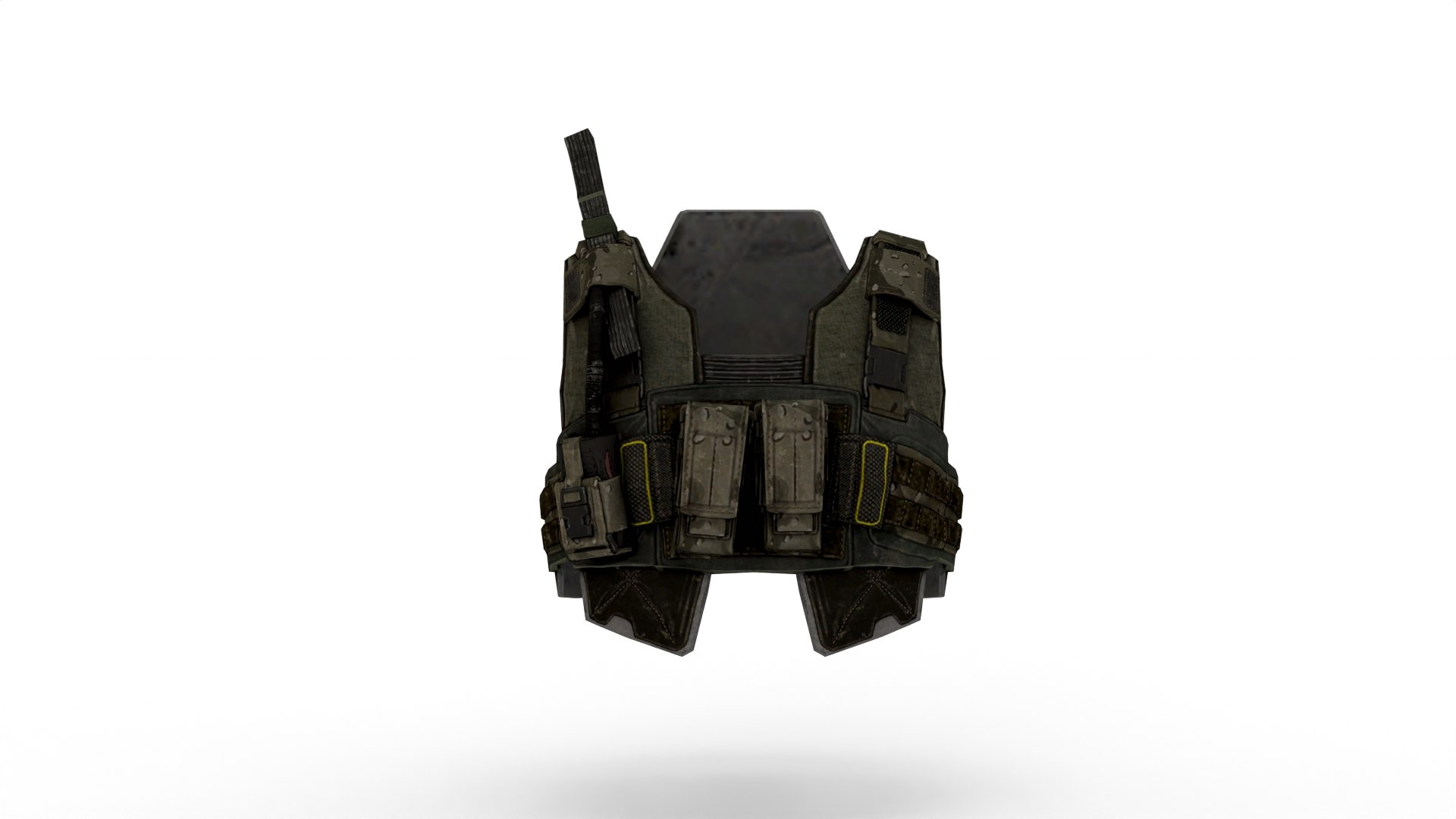Combat Vest 3D Model 3D Model - TurboSquid 2217598