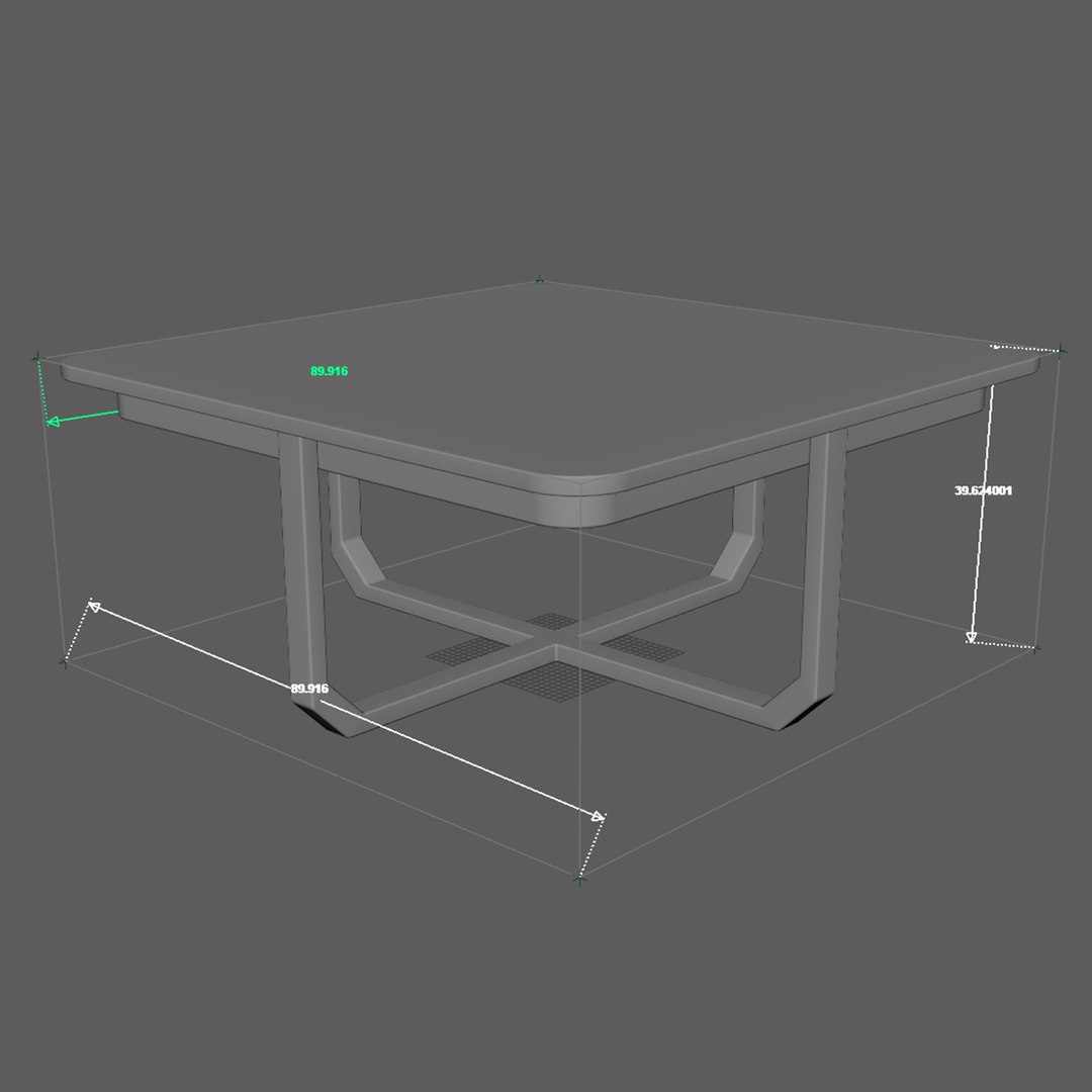 Table 8 3D Model - TurboSquid 2131011