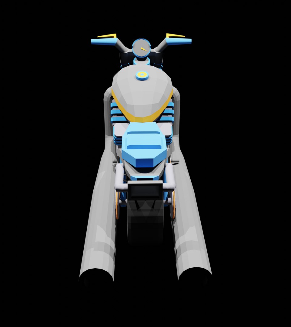 3D Motorcycle Low Poly 3d Stylized - TurboSquid 2293668