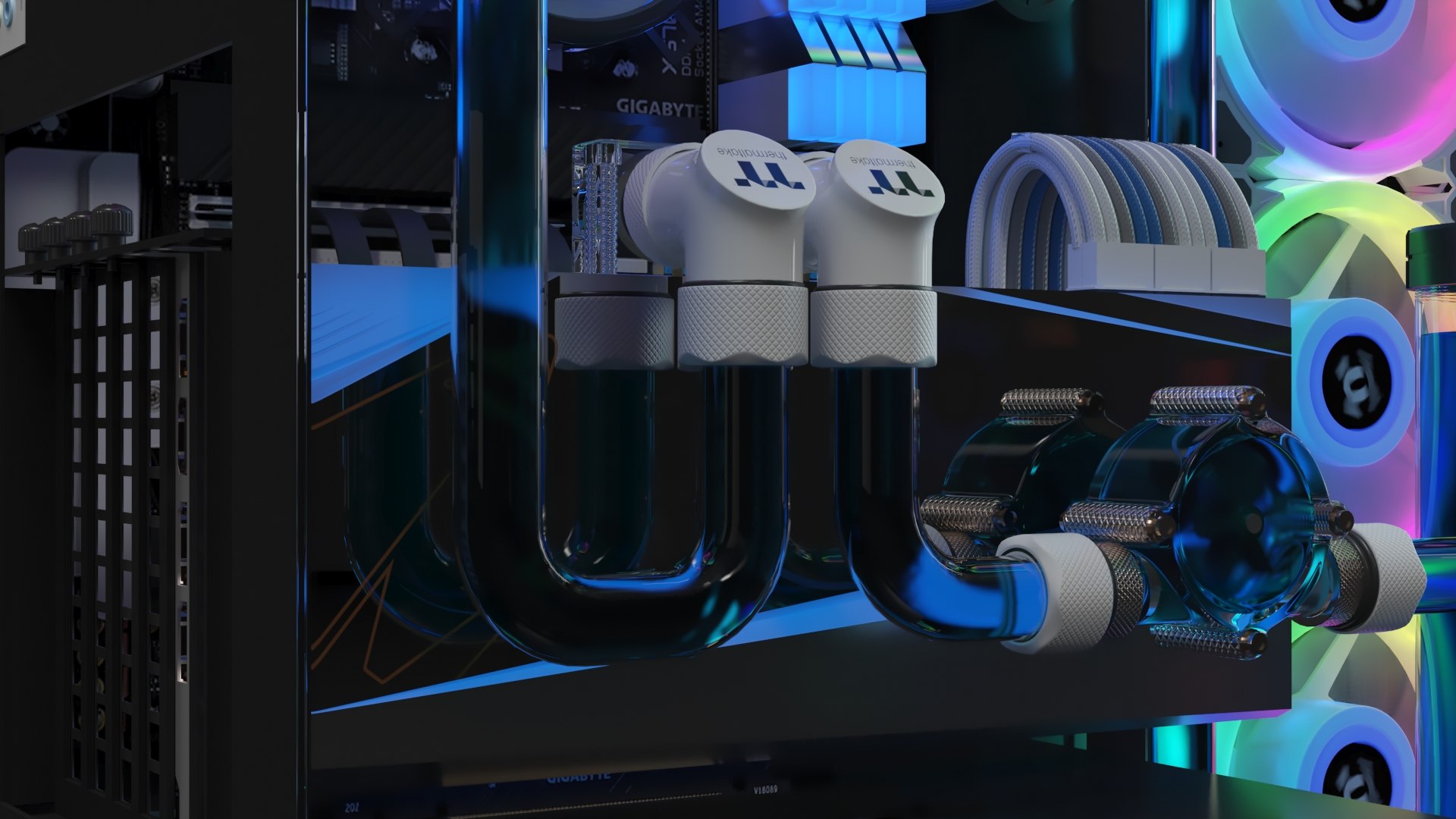 3D Thermaltake Core P6 Tempered PC Black Model - TurboSquid 2025199