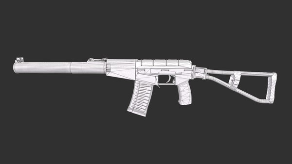 3D ASVAL with VSS Vintorez model - TurboSquid 1745986