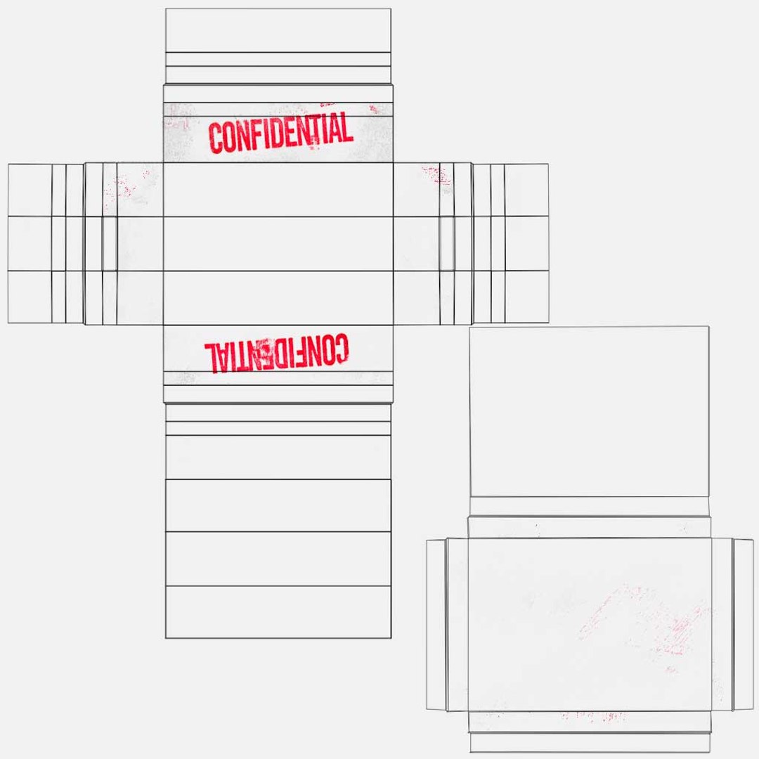 Paper Box 3D - TurboSquid 1219520