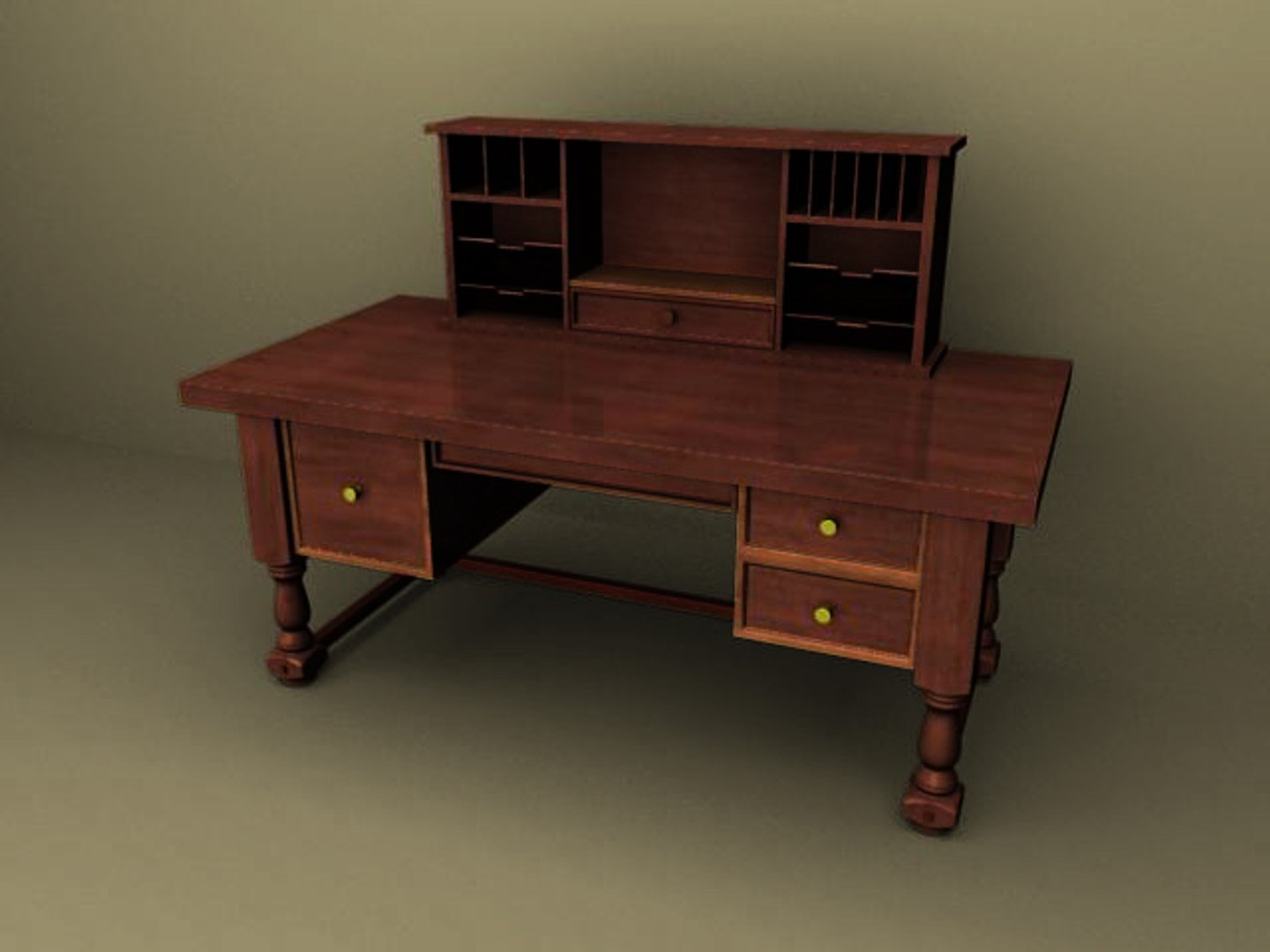 3d Model Office Desk