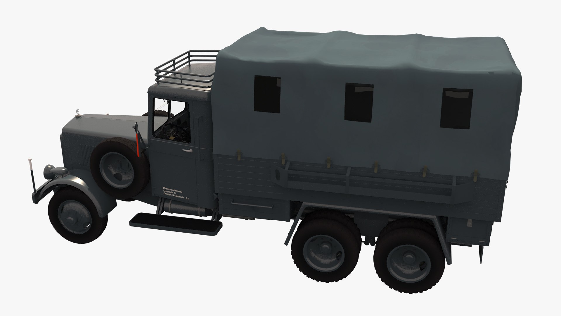 Raiders Cargo Truck 3D - TurboSquid 2111123