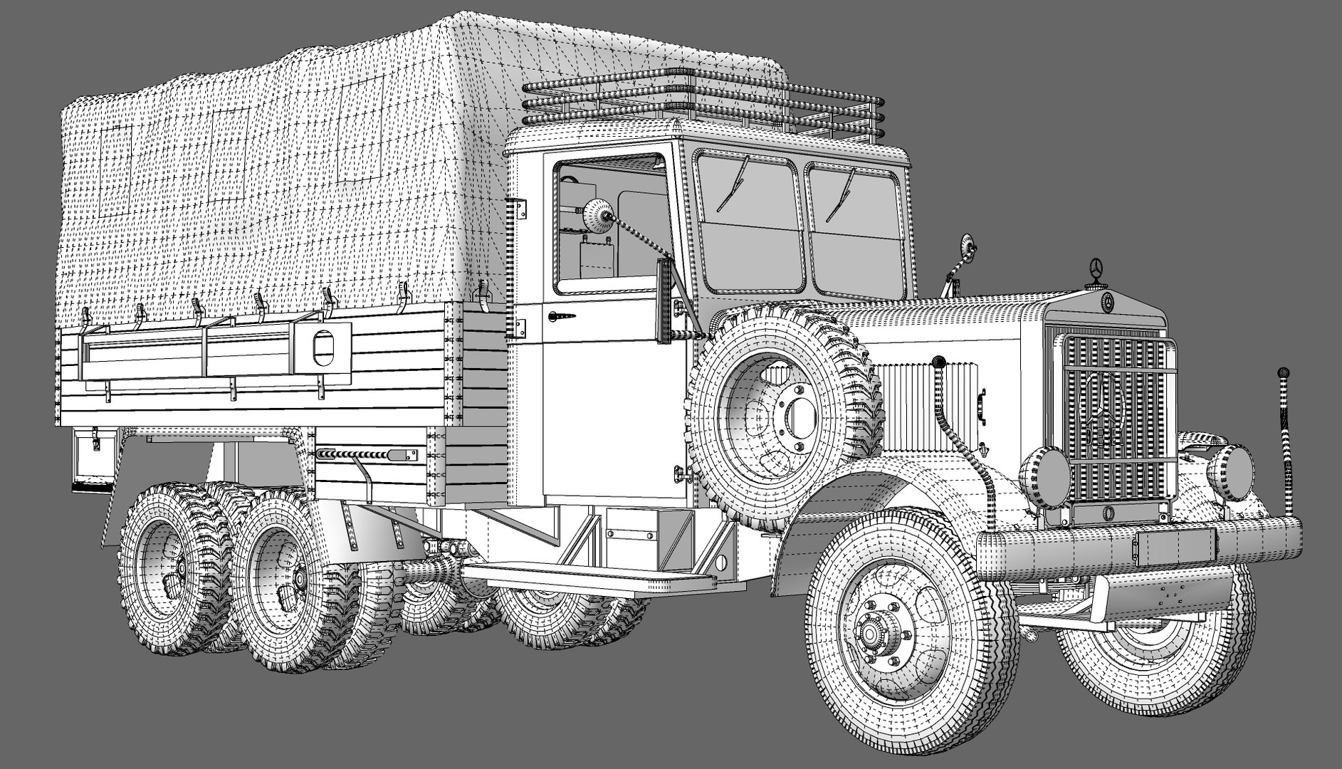 Raiders Cargo Truck 3D - TurboSquid 2111123
