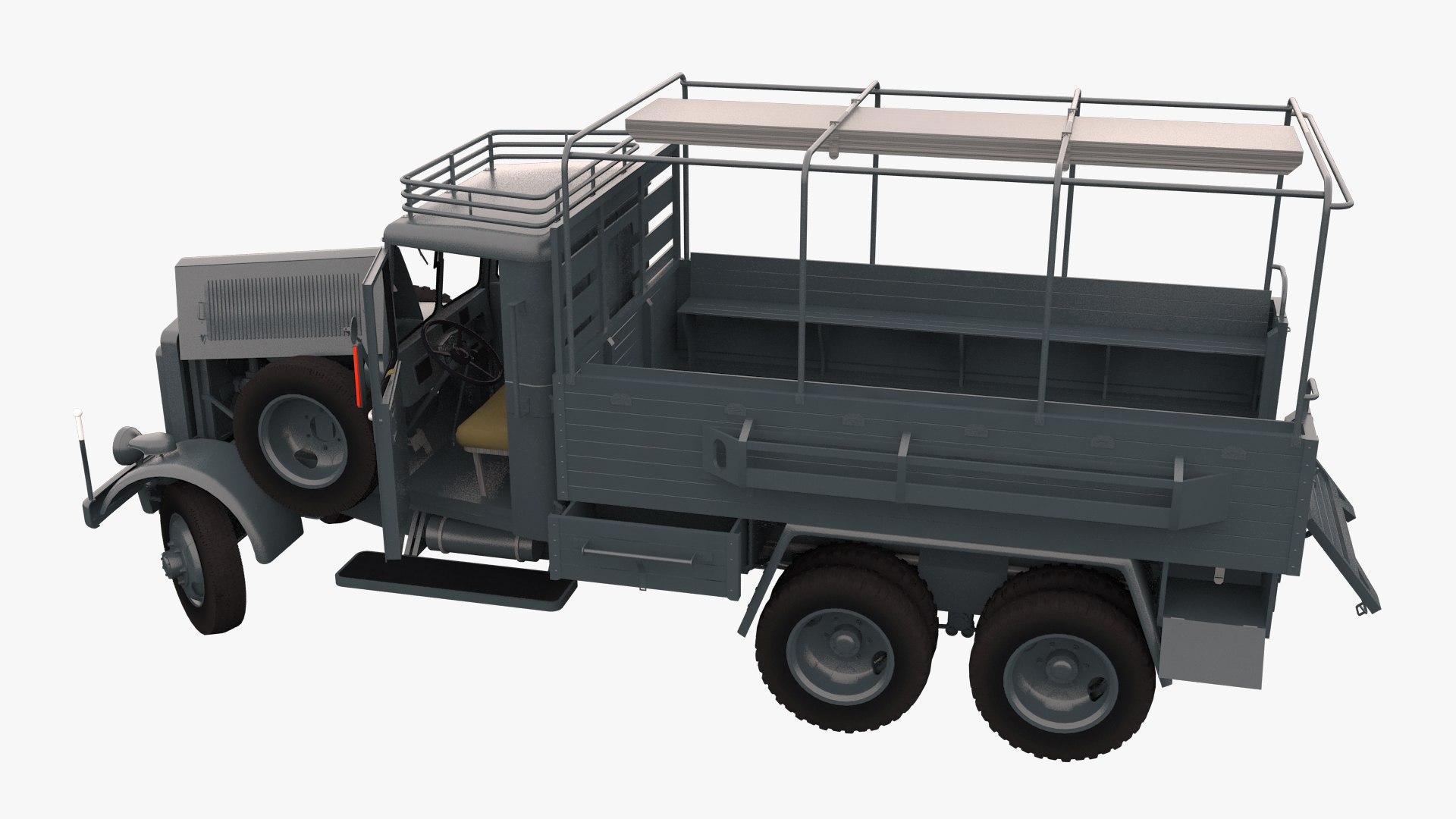 Raiders Cargo Truck 3D - TurboSquid 2111123