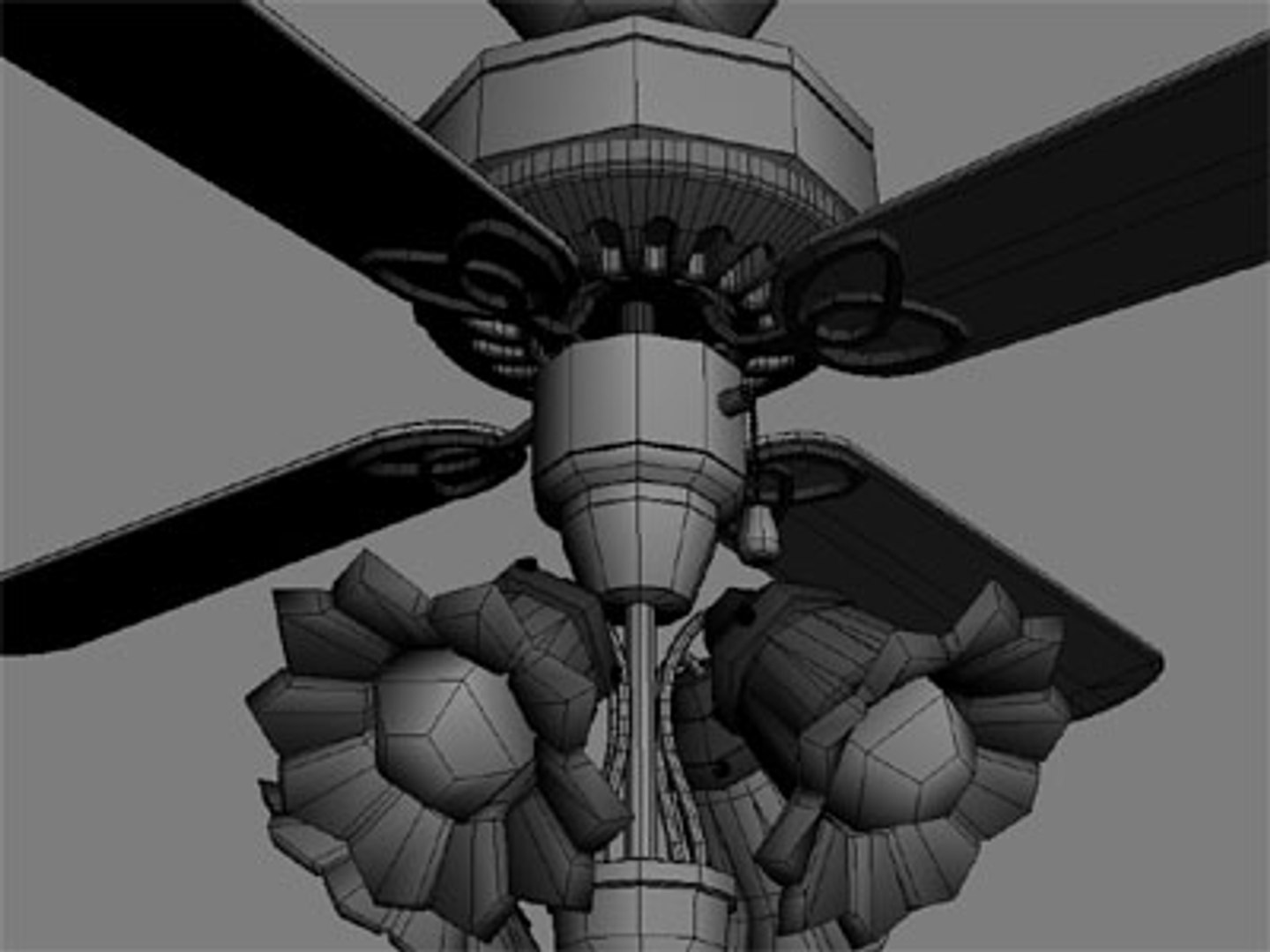 3d ceiling fan model