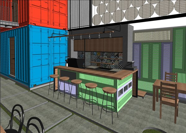 Ccasa hostel 3D model - TurboSquid 1758225