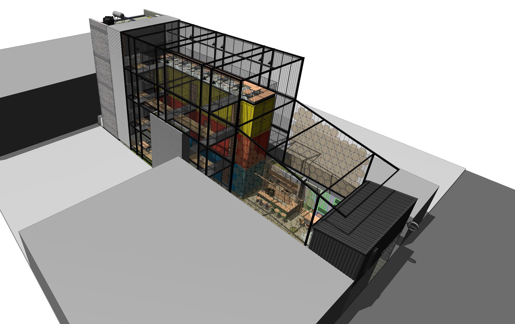 Ccasa Hostel 3D Model - TurboSquid 1758225