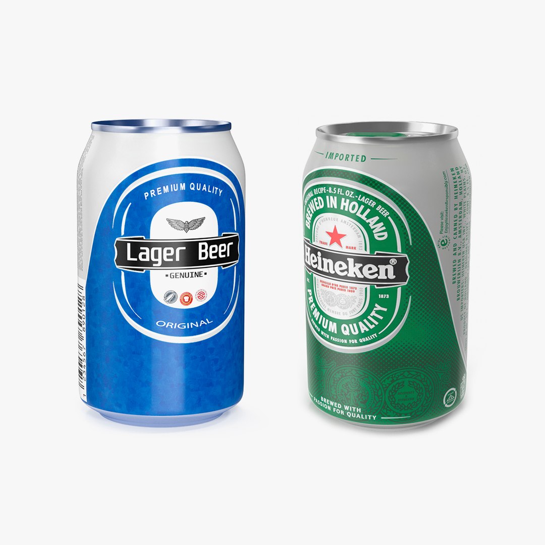 3D Beer Cans Collection model - TurboSquid 2035891