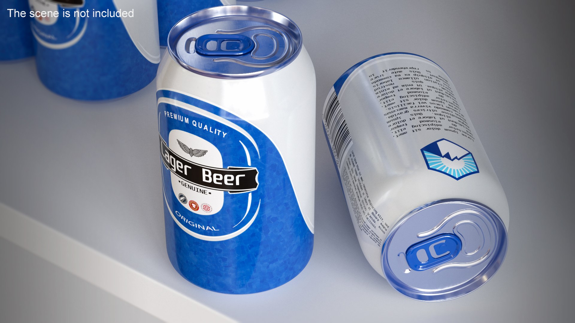 3D Beer Cans Collection Model - TurboSquid 2035891