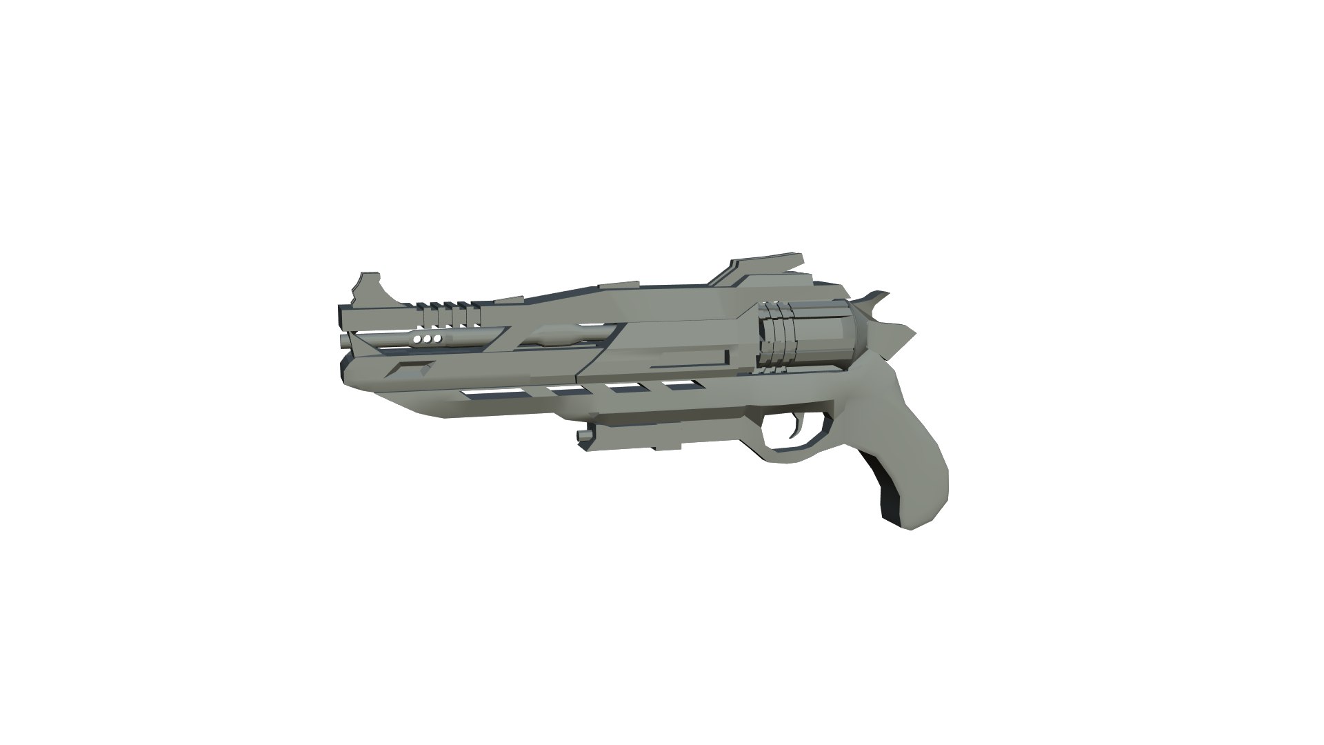 Gun si fi 3D model - TurboSquid 1547927