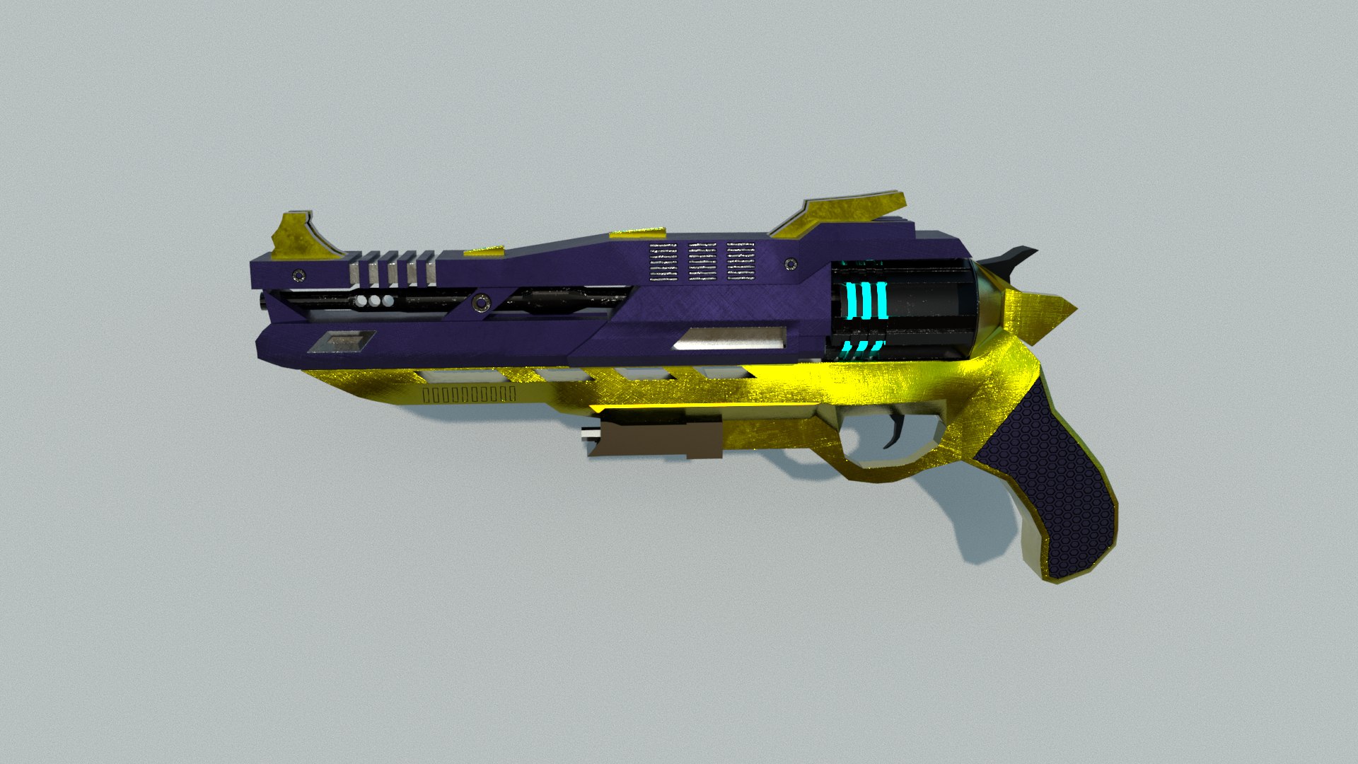 Gun si fi 3D model - TurboSquid 1547927
