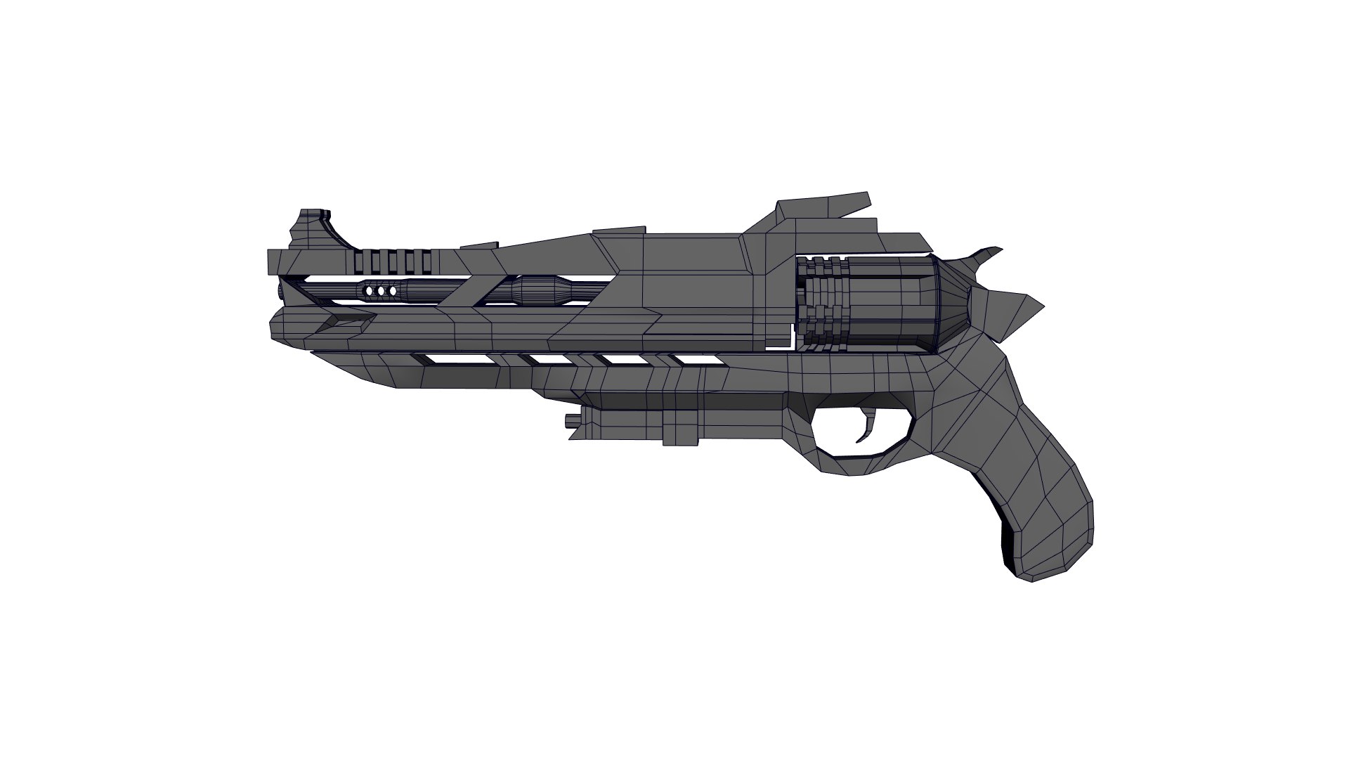 Gun si fi 3D model - TurboSquid 1547927