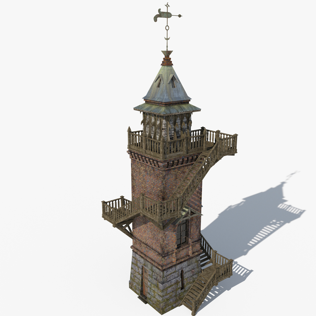 3ds max realistic water tower