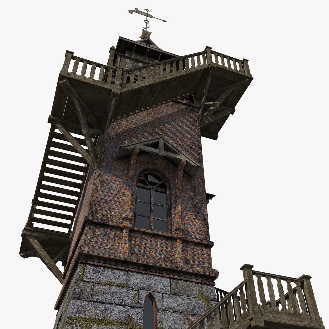 3ds Max Realistic Water Tower