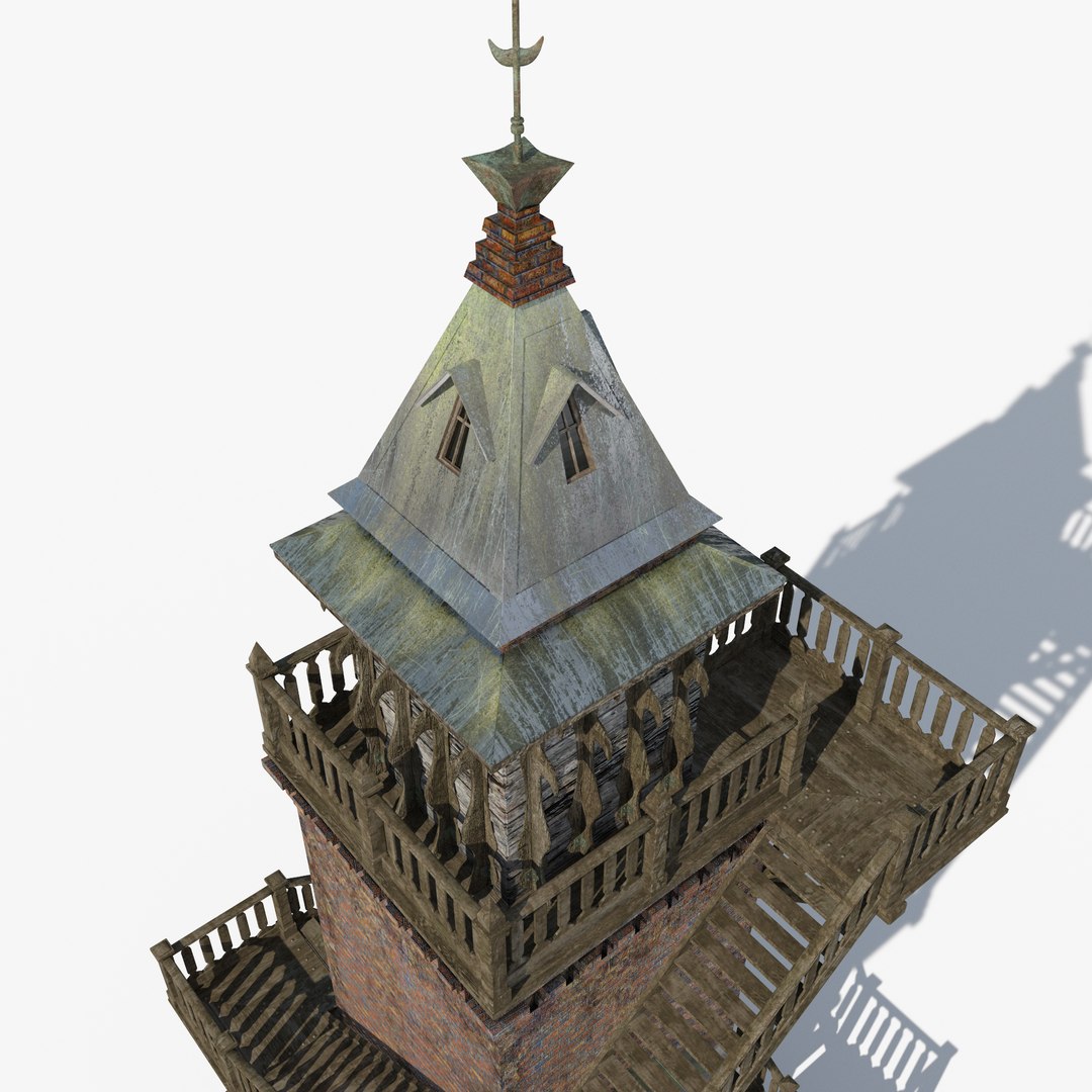 3ds Max Realistic Water Tower