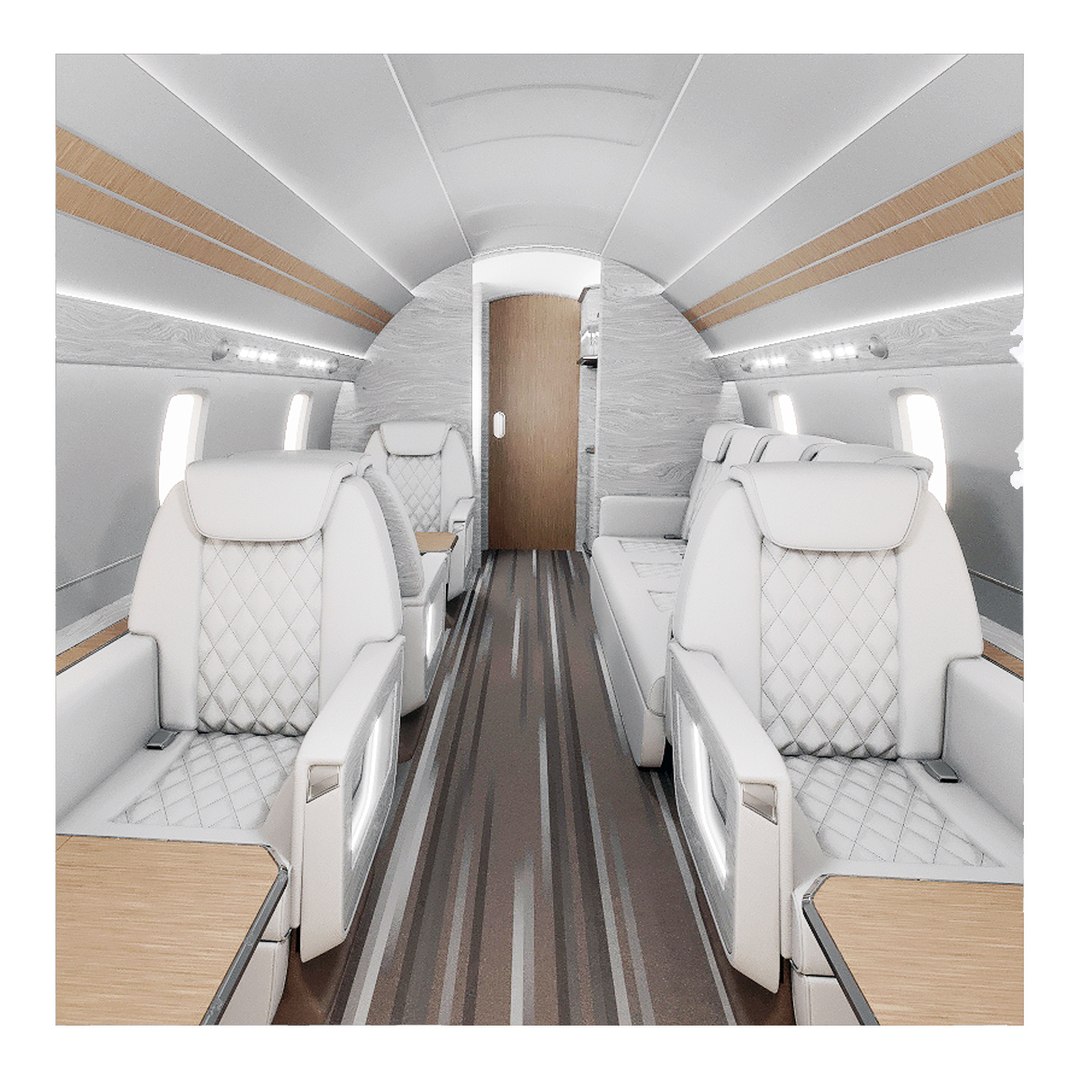 Private Jet 3D Model - TurboSquid 2194056