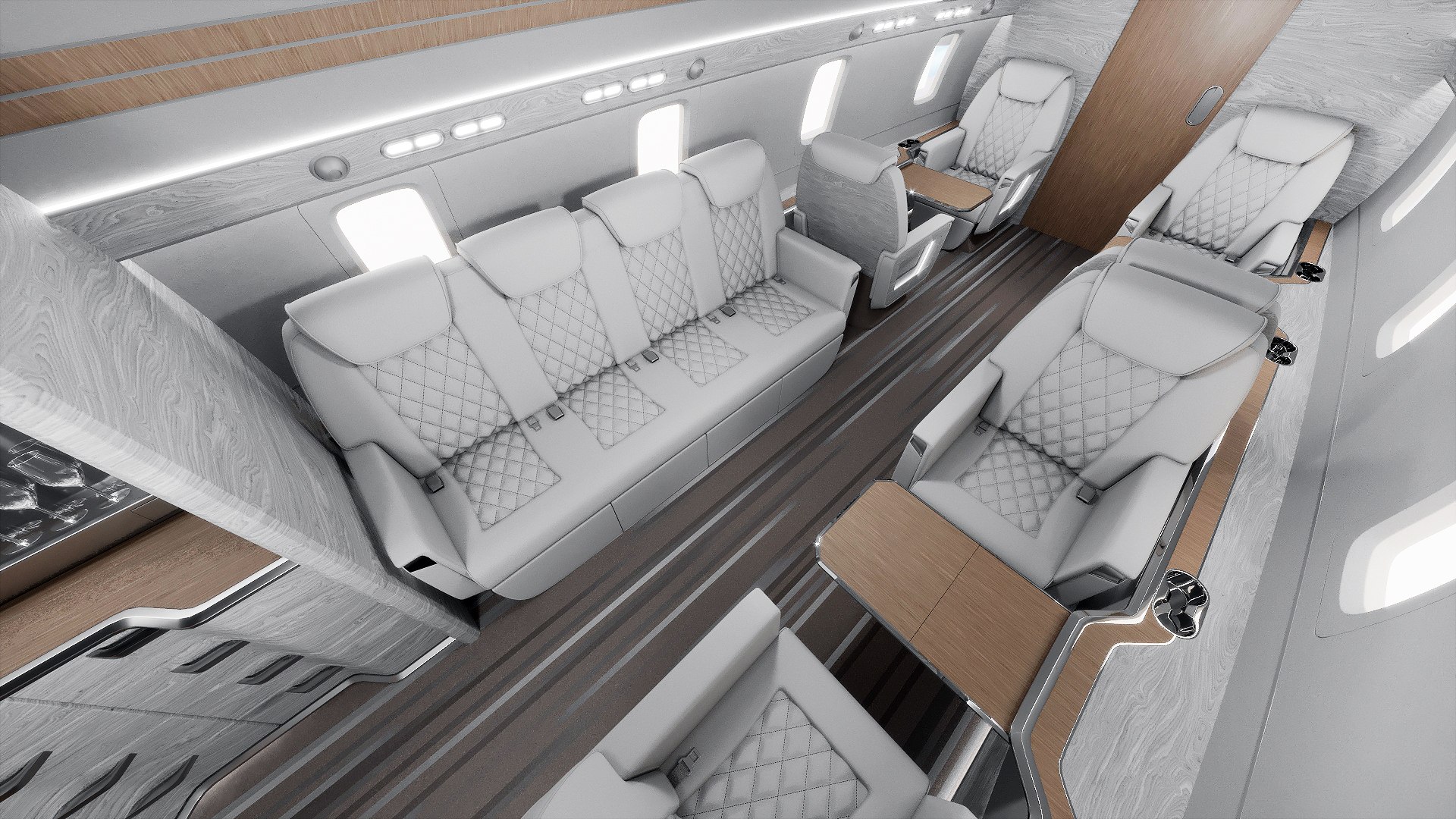 Private Jet 3D Model - TurboSquid 2194056