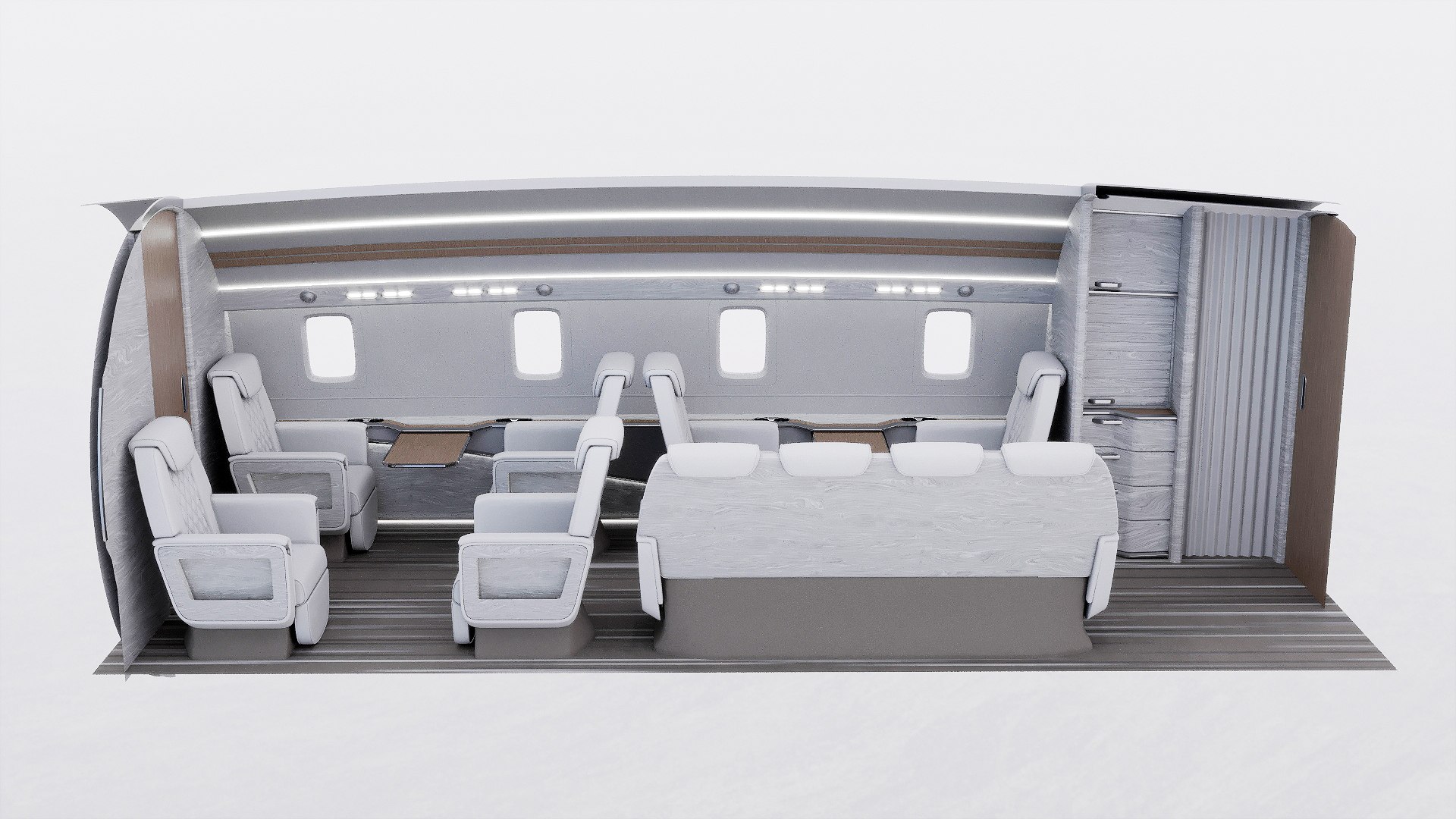Private Jet 3D Model - TurboSquid 2194056