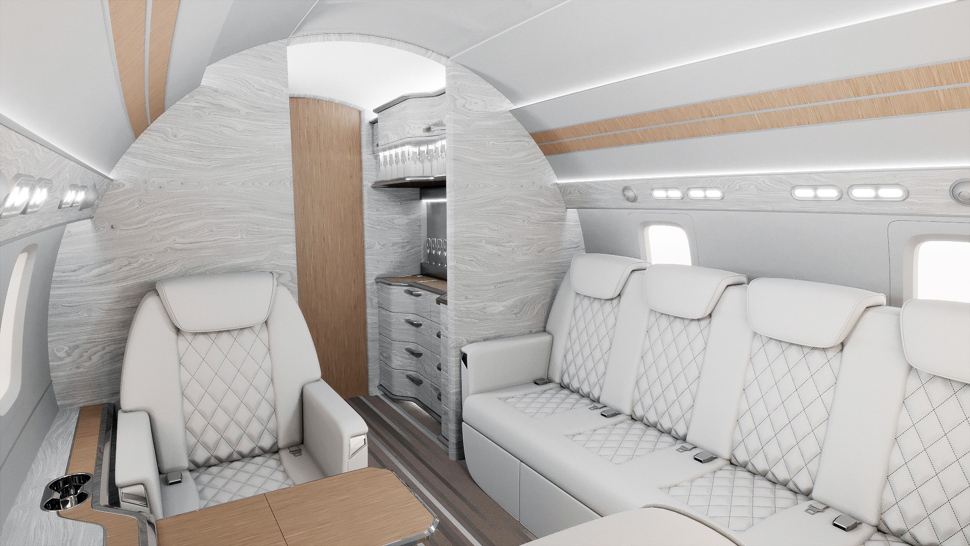 Private Jet 3D Model - TurboSquid 2194056