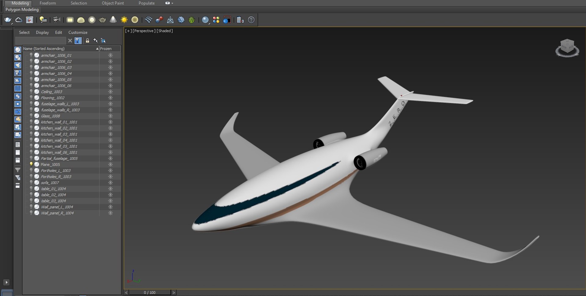 Private Jet 3D Model - TurboSquid 2194056