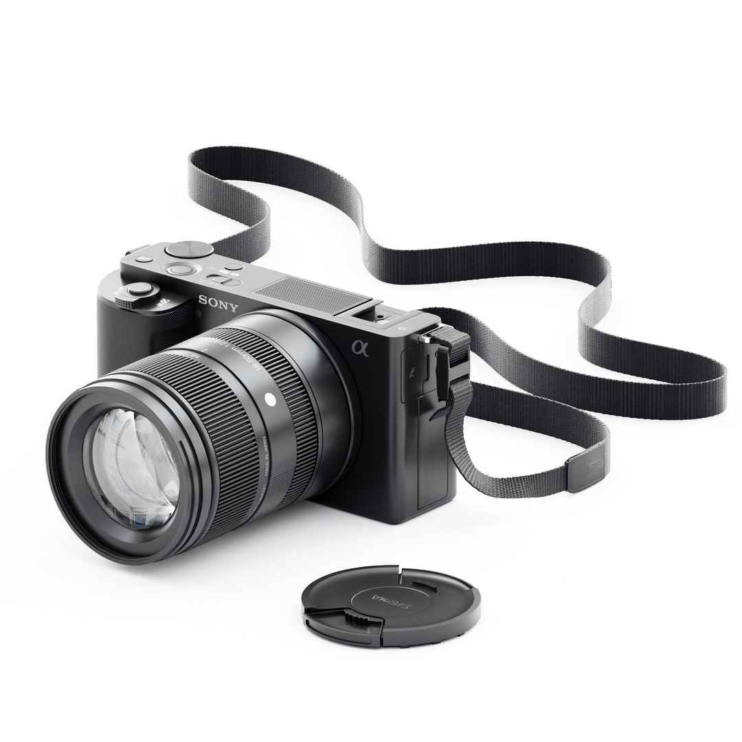 3D Model Sony ZV-E10 Videocamera Camera - TurboSquid 2301076
