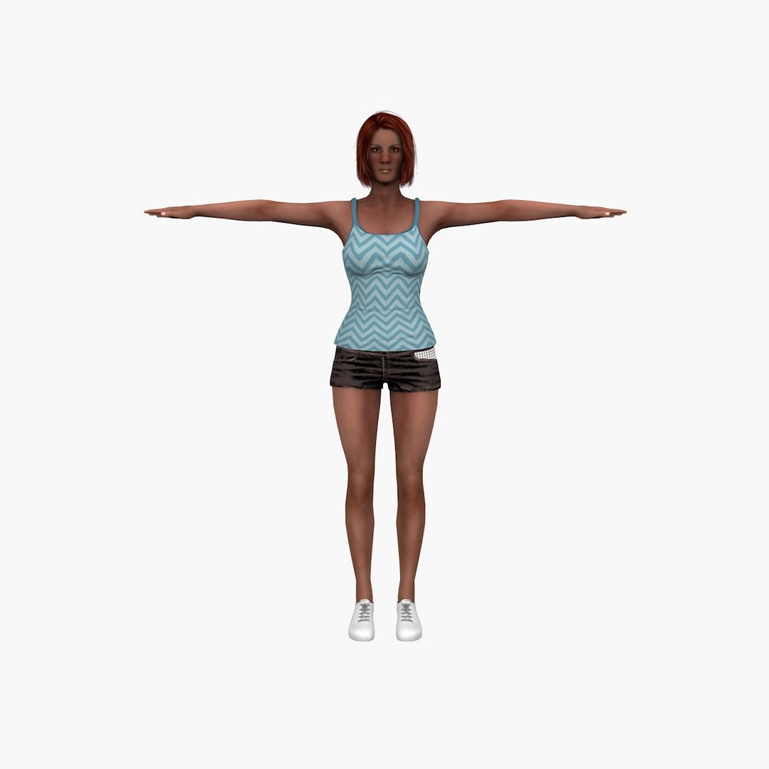 3D Female model - TurboSquid 2082703