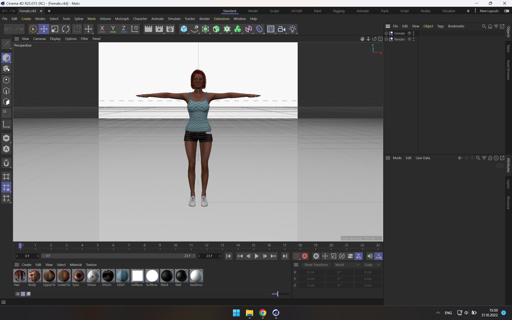 3D Female Model - TurboSquid 2082703