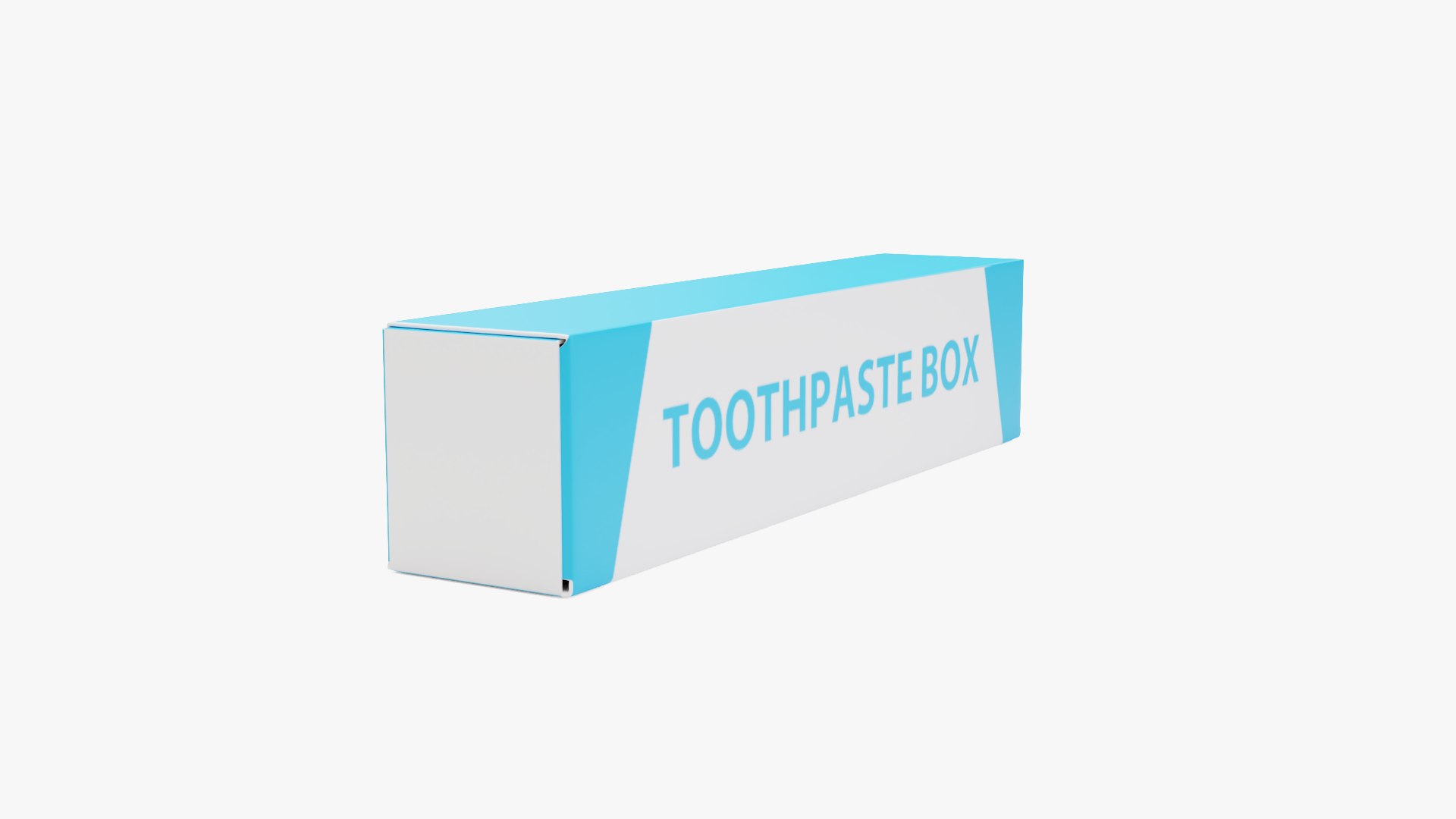 3D Toothpaste Box model - TurboSquid 2137100