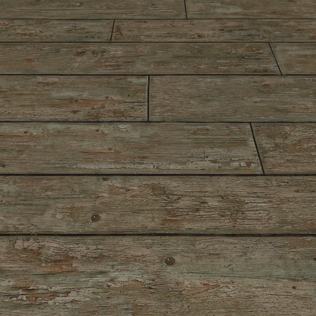 3d Photorealistic Wooden Floor Model