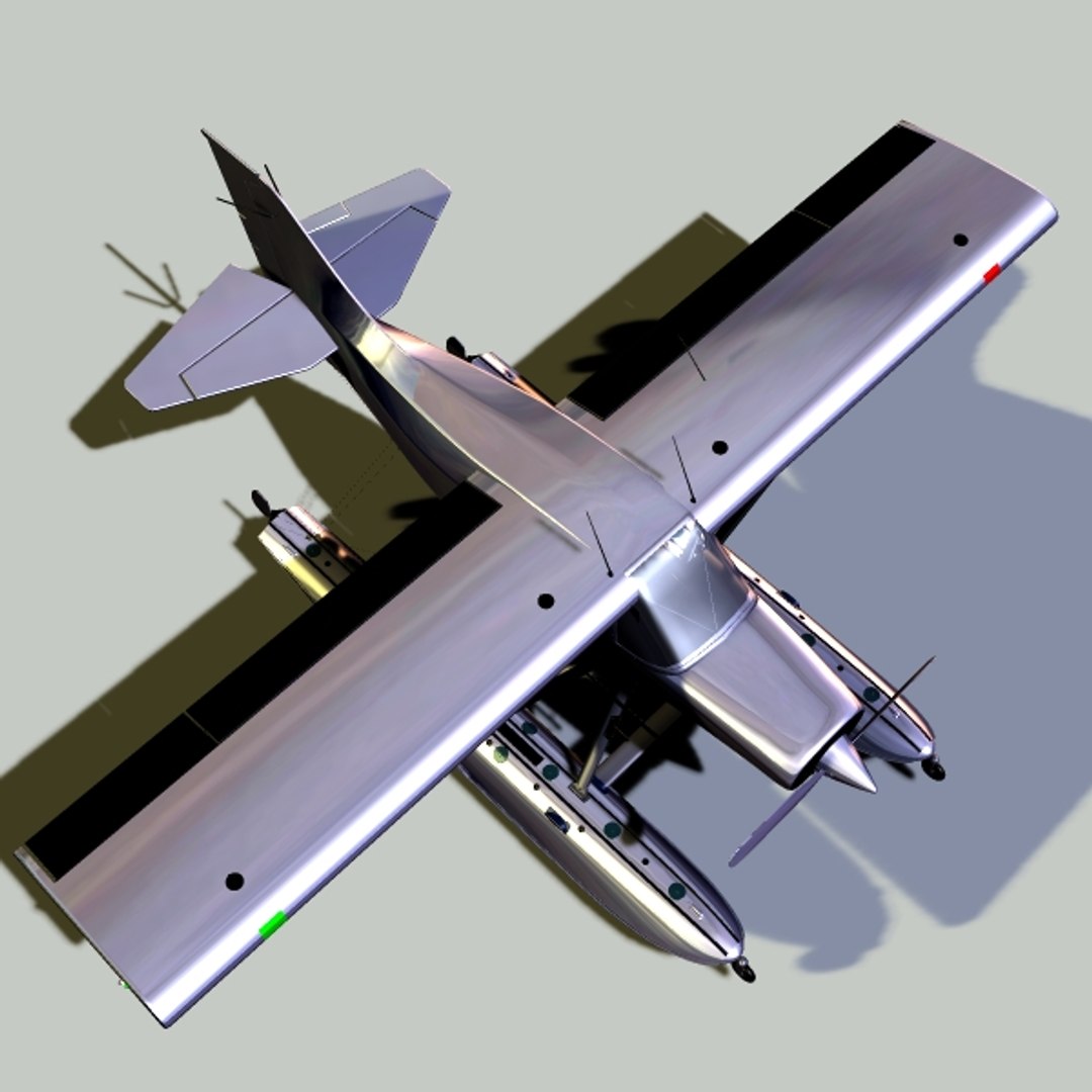 Plane Sea Obj